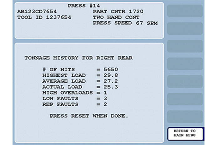 Wintriss SmartPAC PRO - AutoSetPAC Tonnage Monitor - Production ...